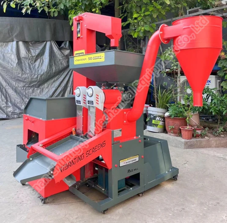380v 11kw Homeuse Wheat Maize Corn Milling Rice Crusher Processor ...