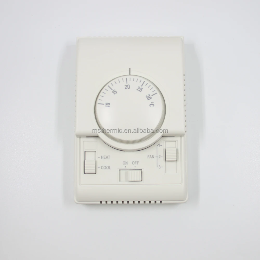 For Fan Coil System Room Thermostat Temperature Controller With Easy ...