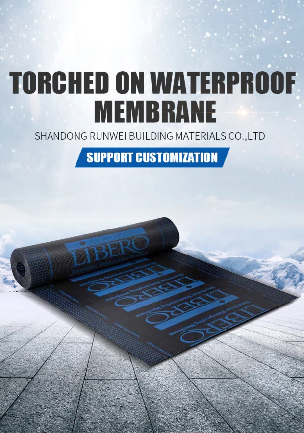 Sbs/app Modified Bitumen Waterproofing Membrane/ Bitumen Roof Building ...