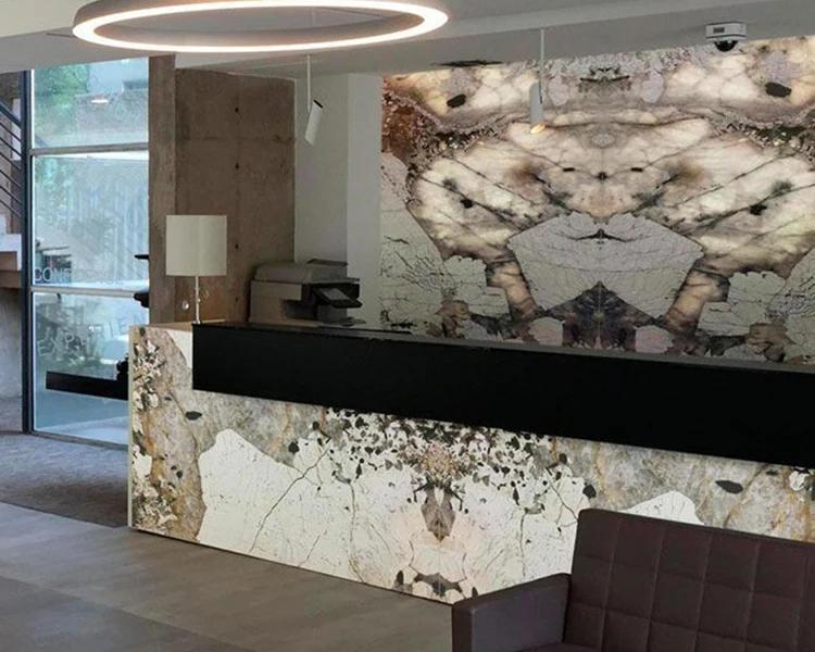 Custom Luxury Brazilian Decor - Pandora Quartzite Slabs