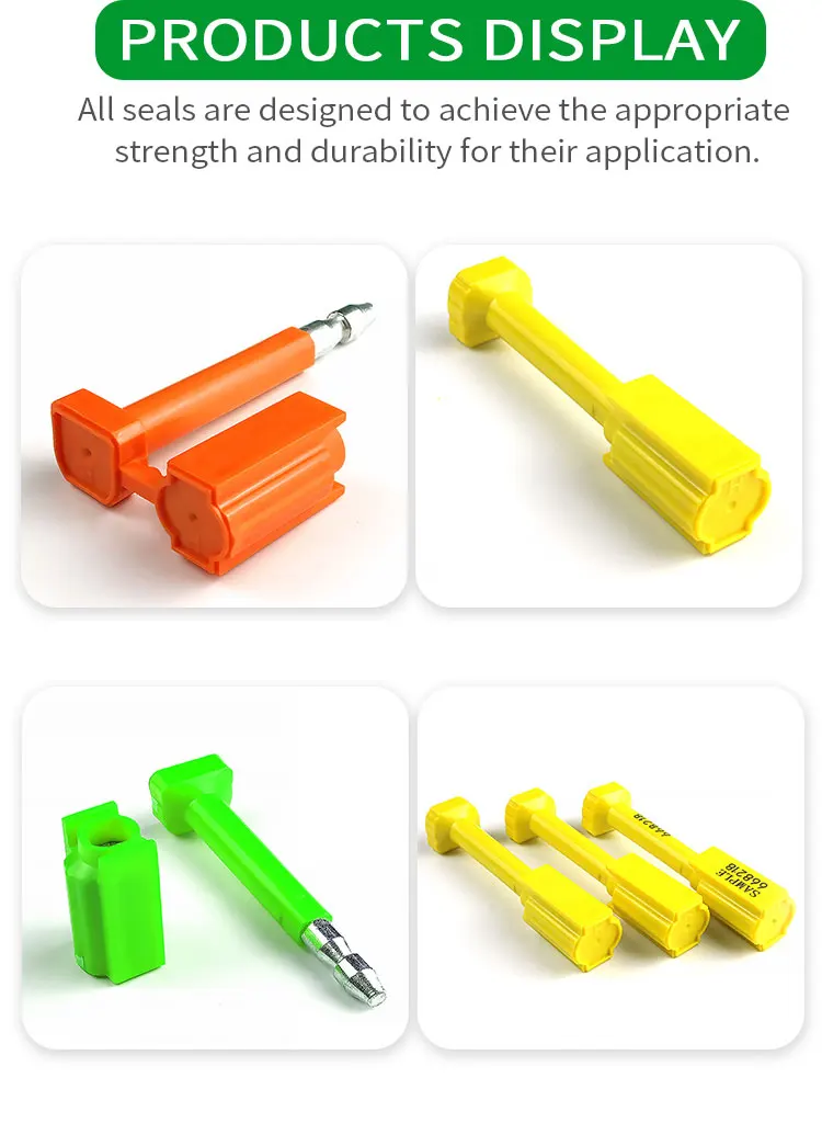 Sea Shipping Container Seals High Security Bolt Seals With Abs Coated ...