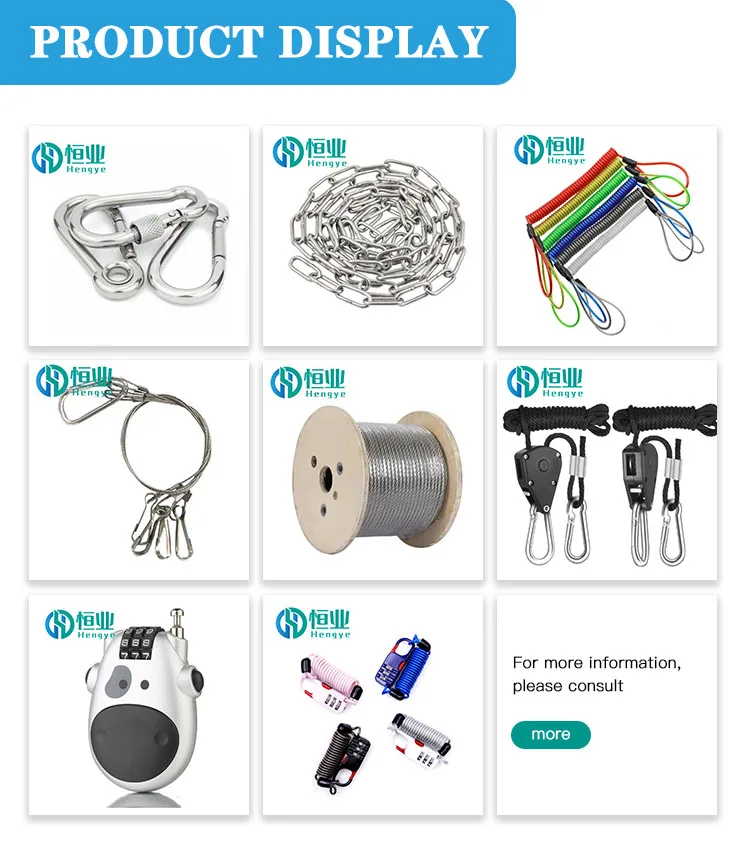 Multi-color Motorcycle Helmet Lock Anti-theft Wire Rope/spring Disc ...