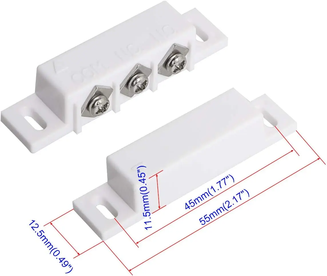 Magnetic Reed Switch, Magnetic Door Switch/Magnetic Contact Switch ...