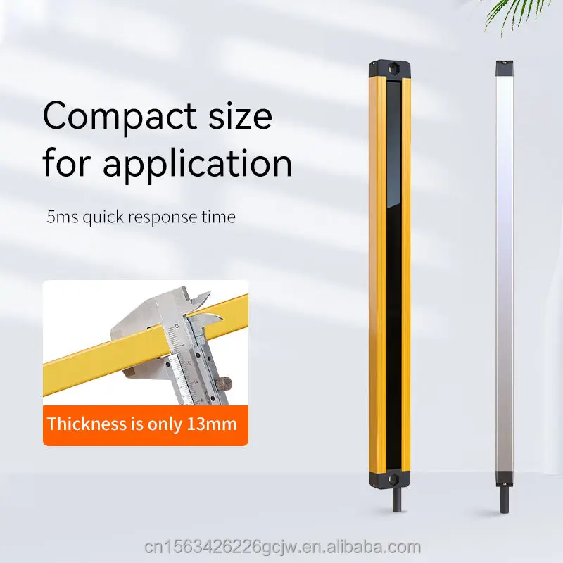 KLYT Safety Light Curtain Grating Sensors ultra-thin 20 Beams 190mm ...