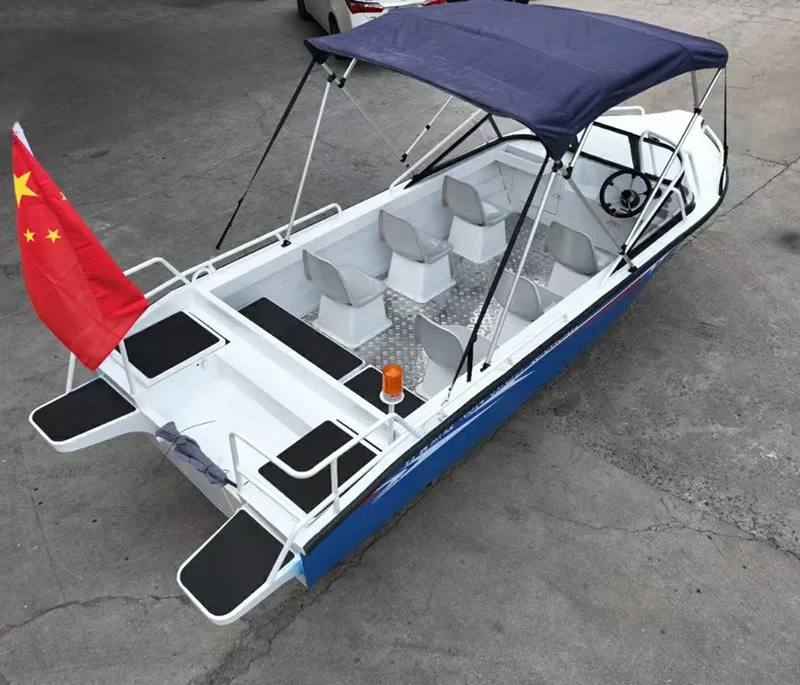 14ft Aluminum Alloy Fishing Yacht - Durable & Versatile