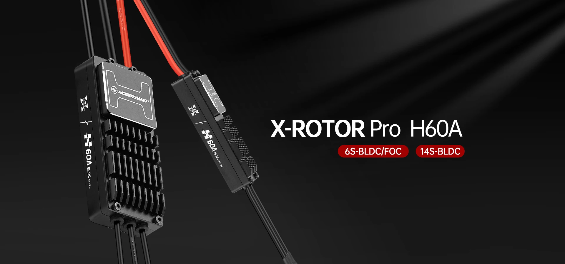 60a Brushless Esc 40a 6s 25a 14s Bldc/foc Dual Driver 1100-1940 ...