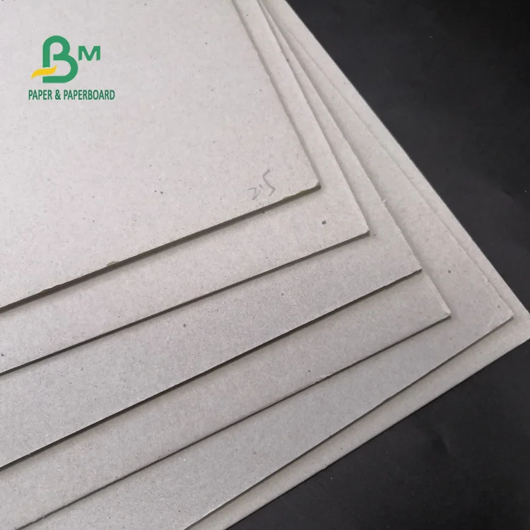 2.5mm laminated smooth grey chipboard For Hardcover 70 * 100cm| Alibaba.com