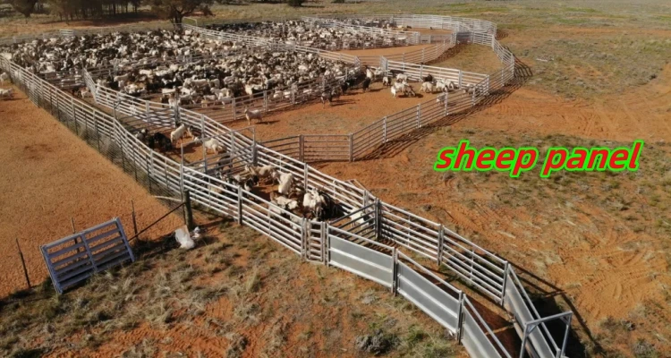 Portable Sheep Paddock Fence with Coupling Rods Metal Iron Farm ...