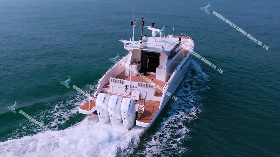 Luxury 67ft Cabin Cruiser Yacht with High Speed & Comfort