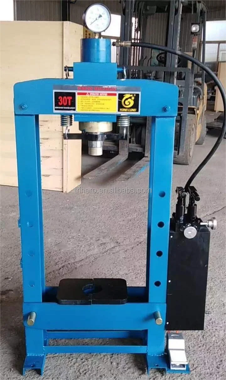 20T 30T 50T 80T 100T Pneumatic Hydraulic Press - 100 Ton Shop Press by ...