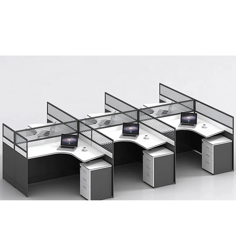 Modular Office Table for Project - Call Center Cubicle
