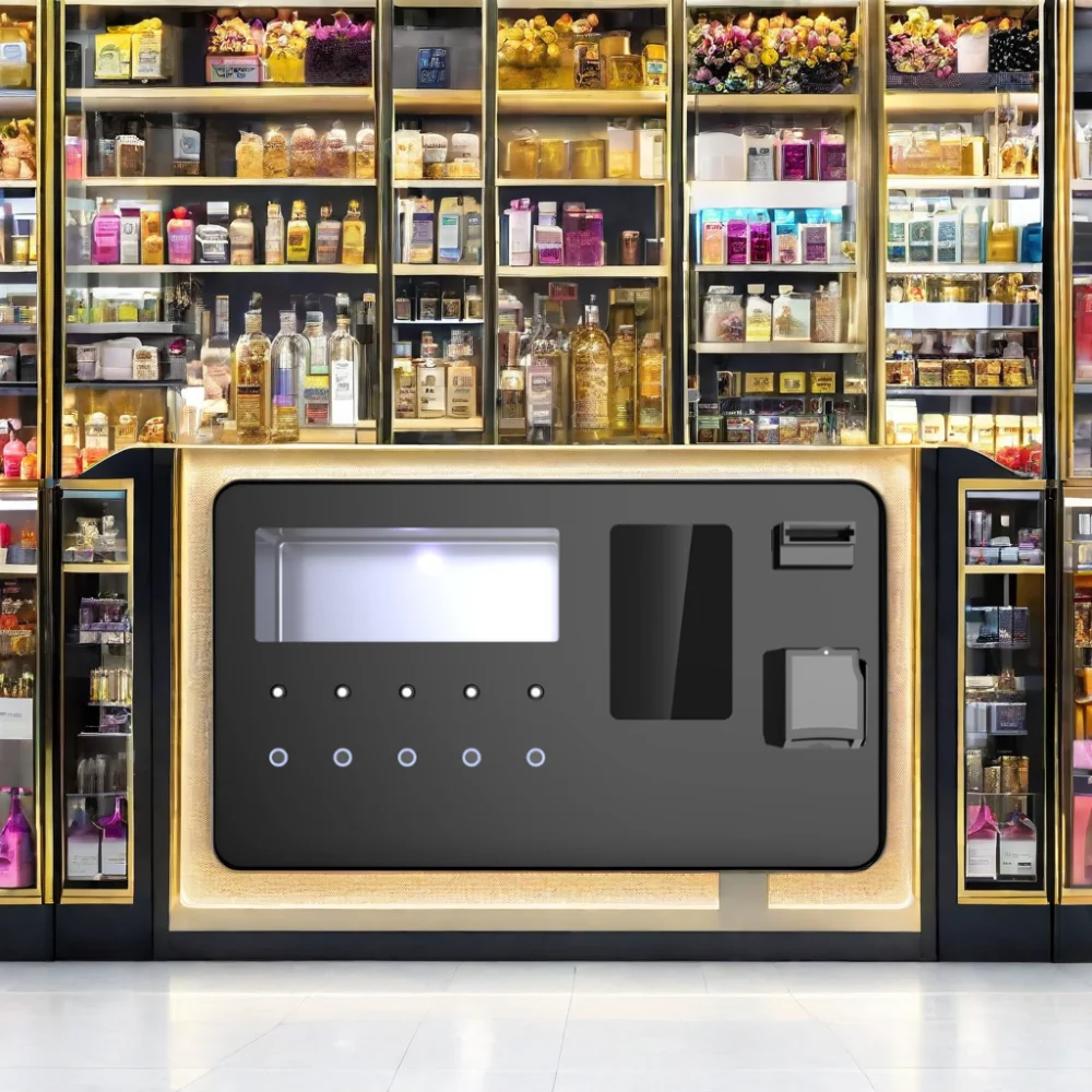 All-over Automatic Perfume Spray Filling Machine With Spray Nozzle ...