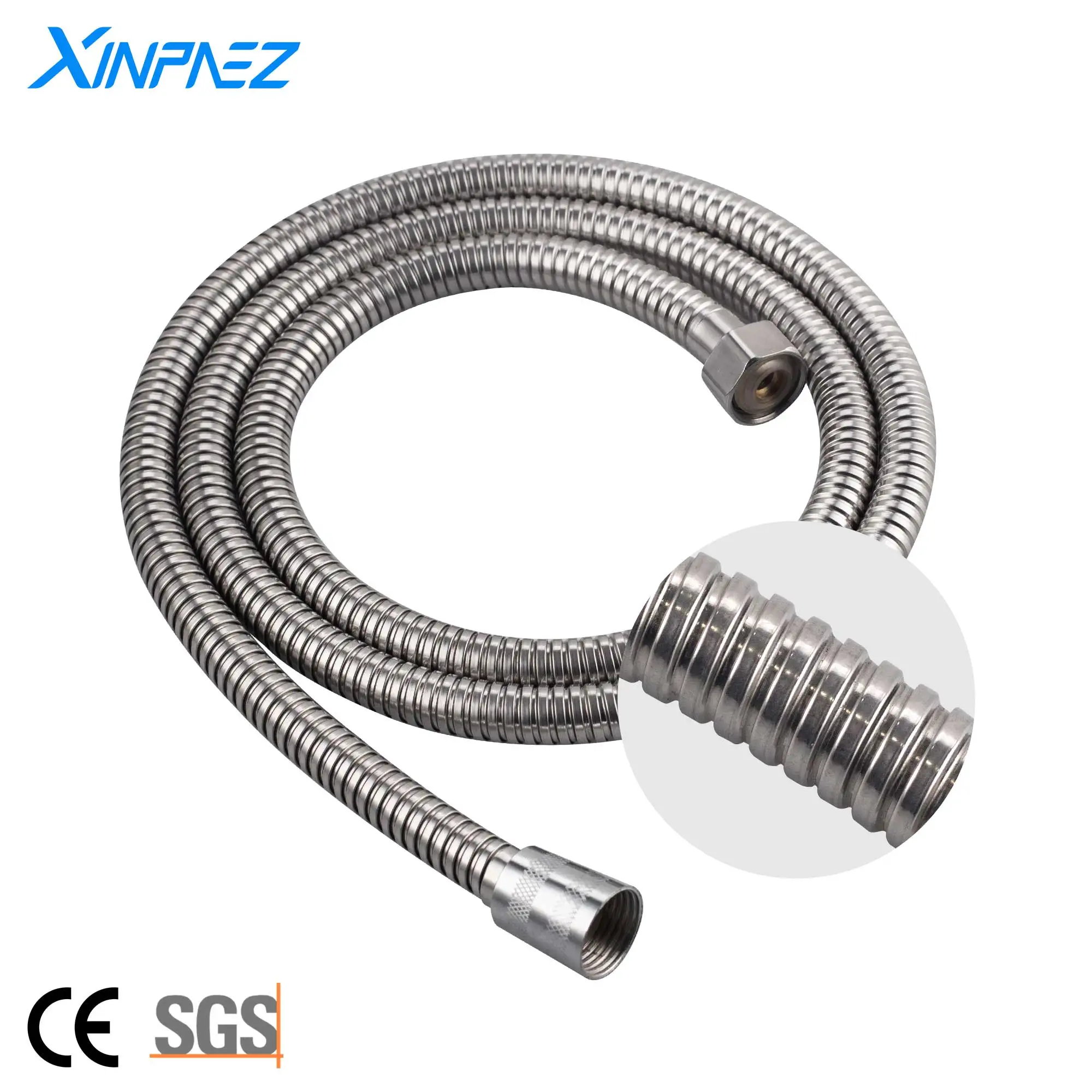 High Quality Flexible 1.2m 1.5m 2m Stainless Steel Shower Hose And ...