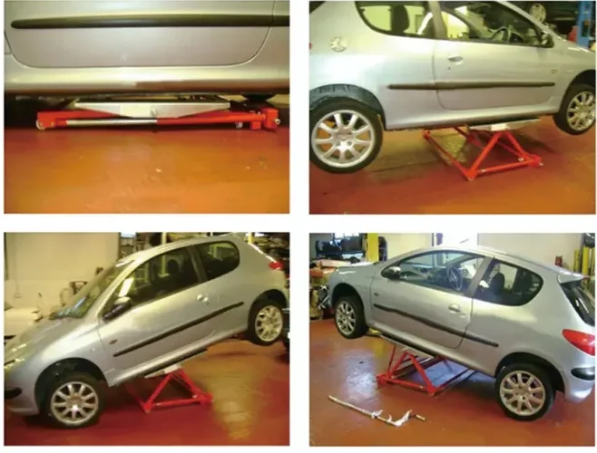 High Quality Portable Lift Car Scissor Mini Auto Lifting