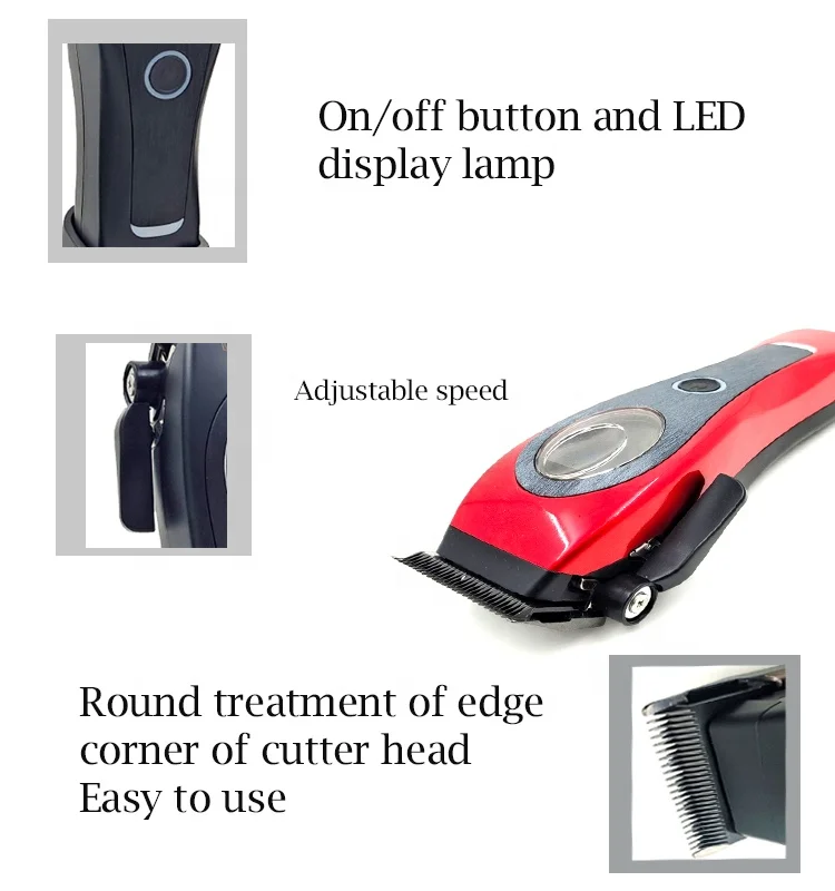 Alibaba.com: Trisan M3C Cordless Hair Clipper, 8000rpm Hair Cutting ...