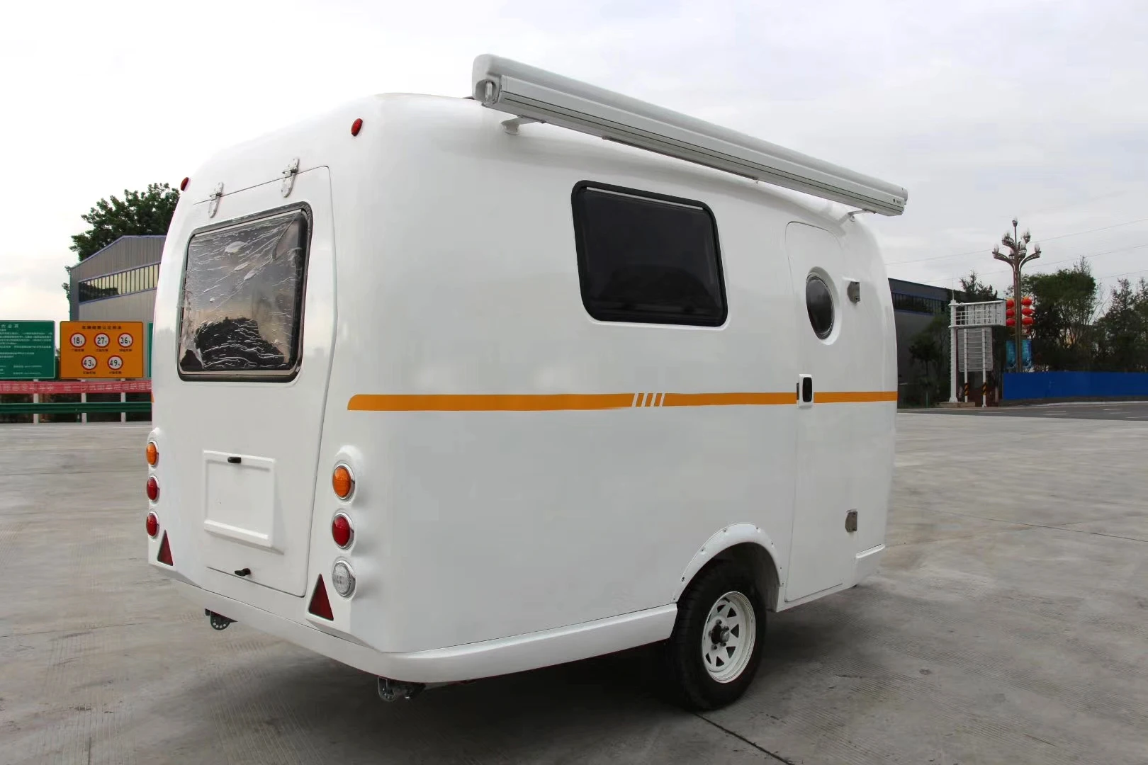 2024 Customized Offroad Camper Mini Rv Caravan Teardrop Lightweight ...