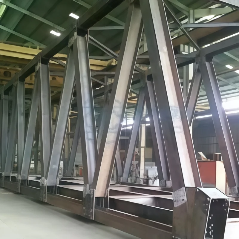 Industrial Modern Design Double H Steel Beam Prefabricated Steel Land ...