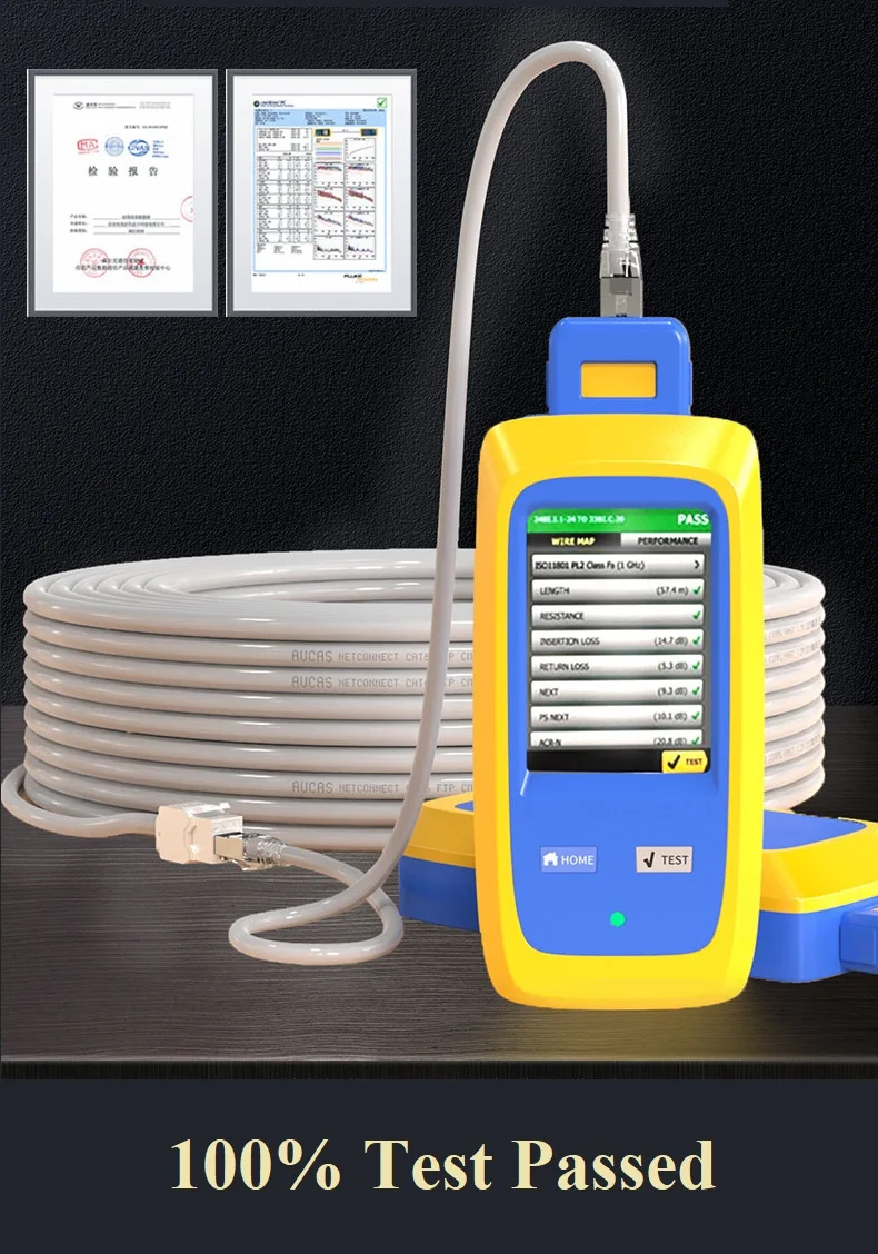 RJ45 Cat6a Lan Cable - 1000ft Fast Transmission Power Wire