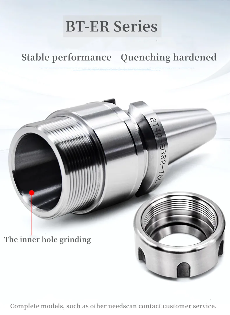 Cnc Tool Holder Bt30 Bt40 Bt50 Tool Holder Er16 Er20 Er32 Er40 Er Collet Chuck - Buy Bt30 40 50 ...