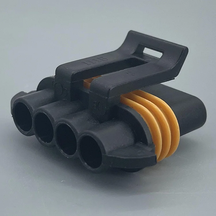 4 Way Metri-pack 150 Black Sealed Female Alternator Oxygen Sensor Plug ...