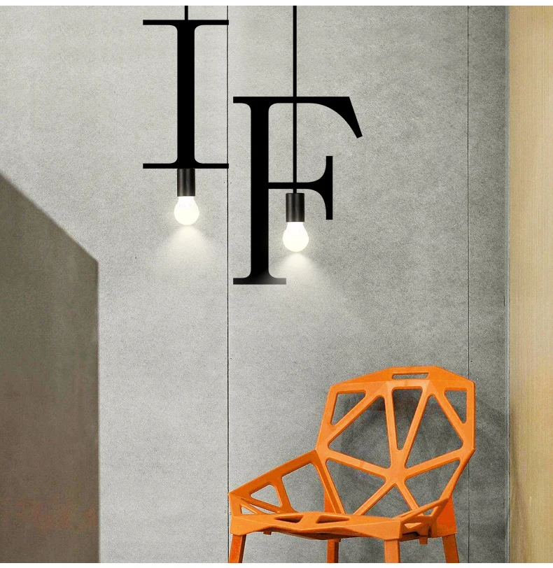 Bar Loft Alphabet Indoor Lighting - Chandeliers & Pendant Lights