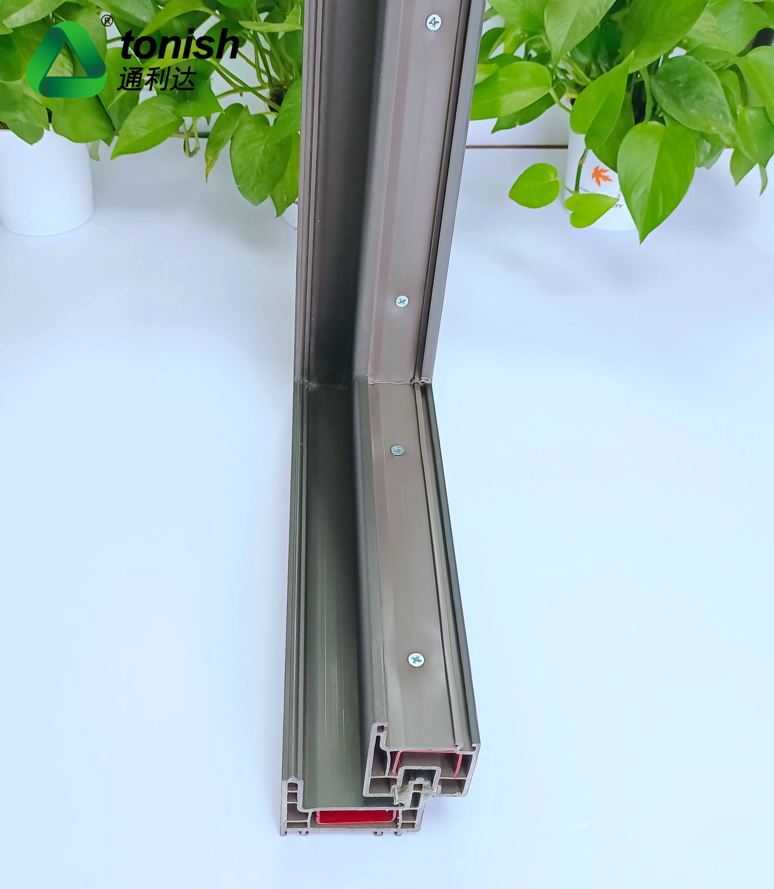 Upvc框架60双轨白色窗户upvc Din国际质量认证滑动聚氯乙烯窗户型材 - Buy 滑动pvc门窗型材窗户和门pvc异型材pvc异型材 ...