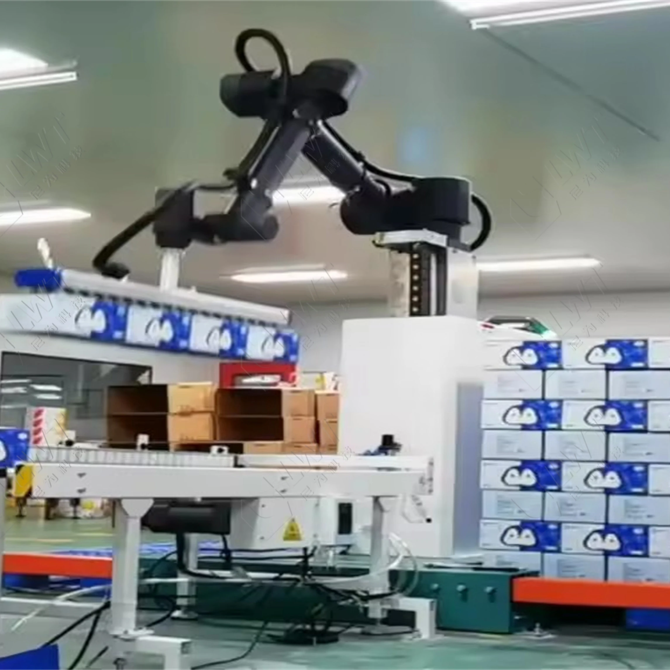 Lwt Automatic Cobot Palletizer Stacking Machine With Collaborative Robot Technology