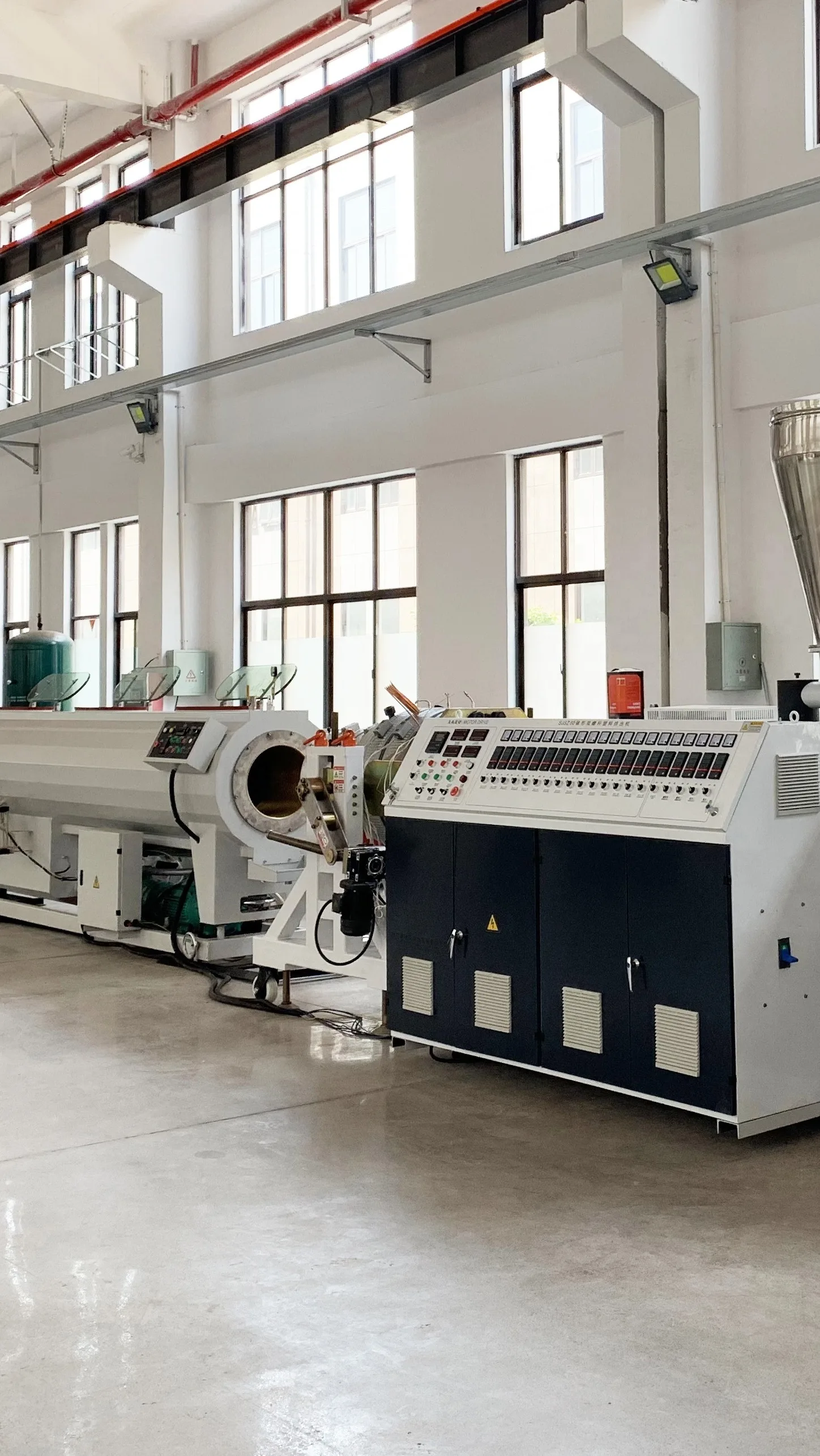 Plastic Pvc Pipe Extrusion Machine Plastic Twin Screw Extruder Pipe ...