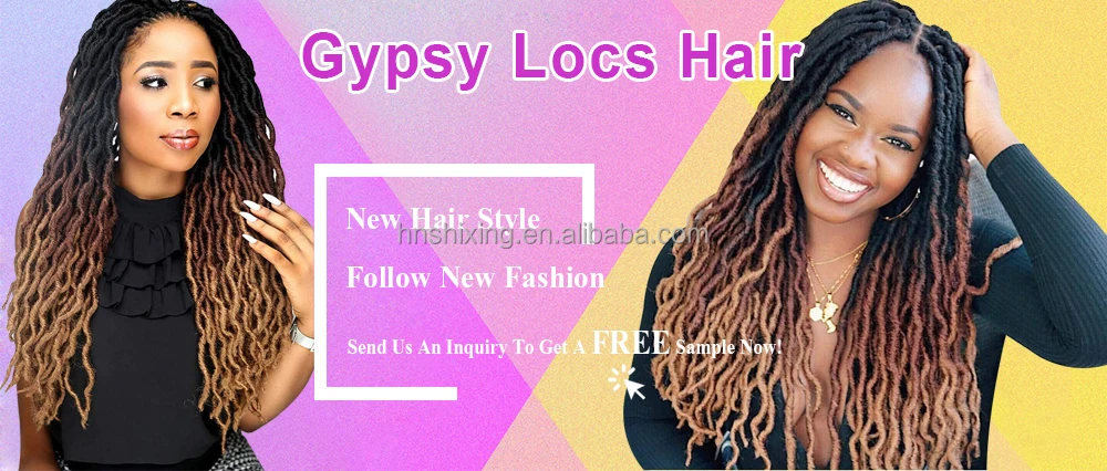 Gypsy Locs Ombre Goddess Faux African Dreadlocs Synthetic Gypsy Locs ...