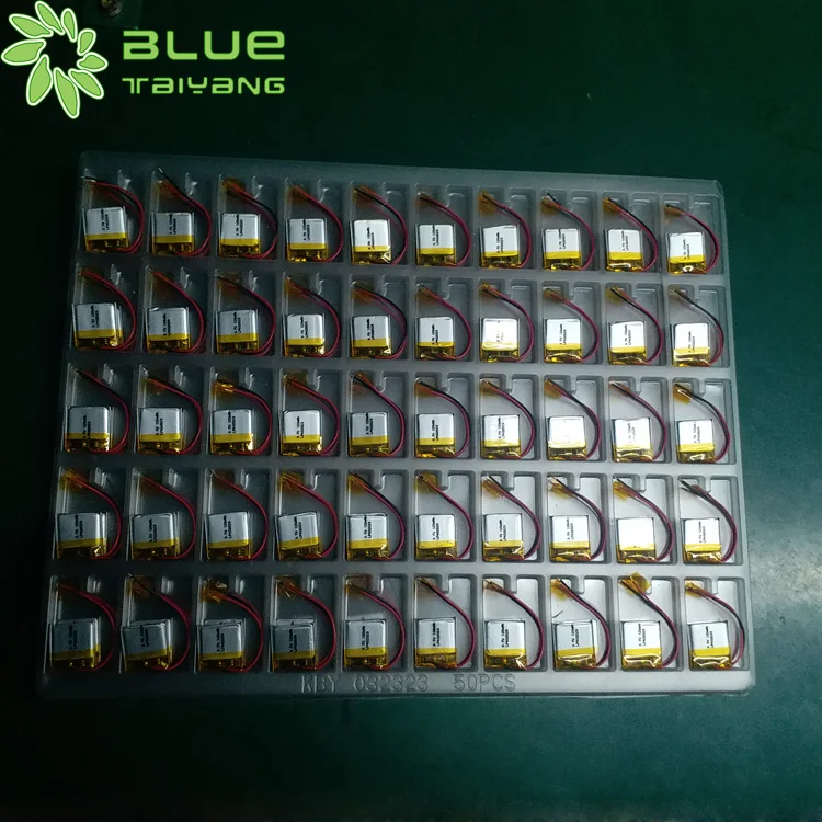 Smallest Rechargeable 501417 3.7v 65mah Lipo Battery Lithium Battery ...