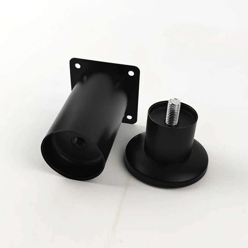 Modern Metal Sofa Legs Luxury Shiny Gold Cylindrical Vertical Cabinet ...