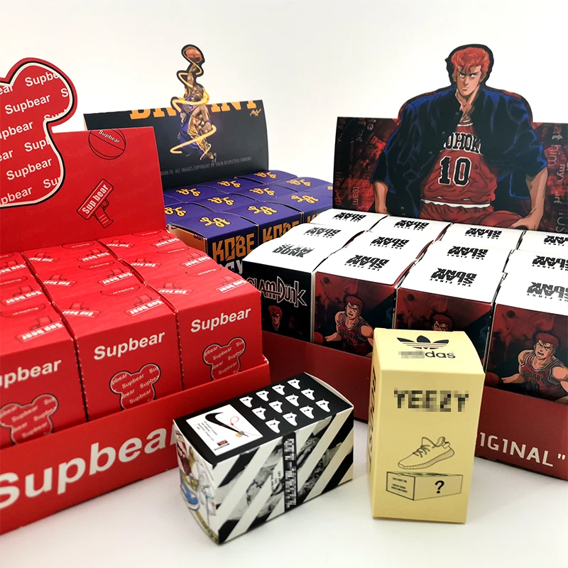 Hot Sale Surprise Blind Box Shoe Mold Keychain Aj Mini Sneaker Dunk ...