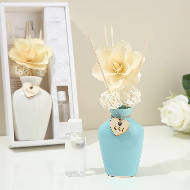 Aromatherapy Decorations Ceramic Bottle Reed Diffusers Sets Diy ...