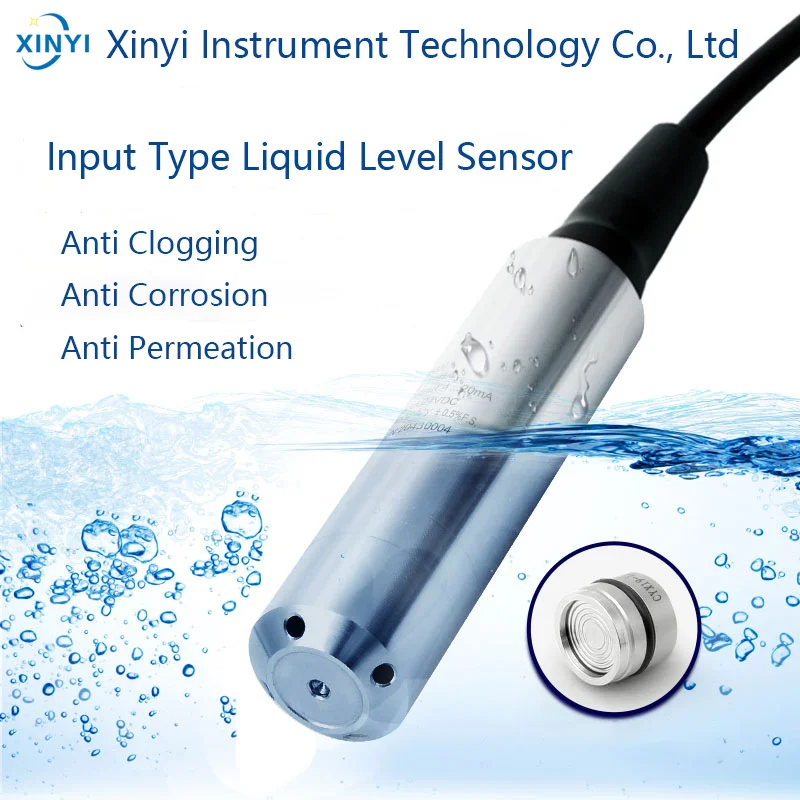 OEM 4-20mA Submersible Liquid Transmitter Meter Level Sensor Remote ...