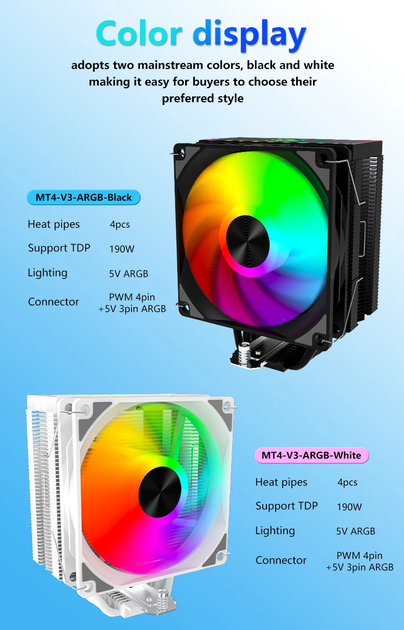 Thermalrightv3 ARGB CPU Cooler - Premium Silent Cooling