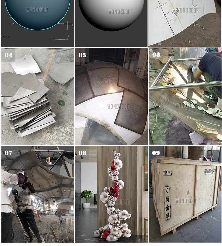 WONDECOR Large Outdoor Garden Casting Metal Stainless Steel Tree Sculpture| Alibaba.com