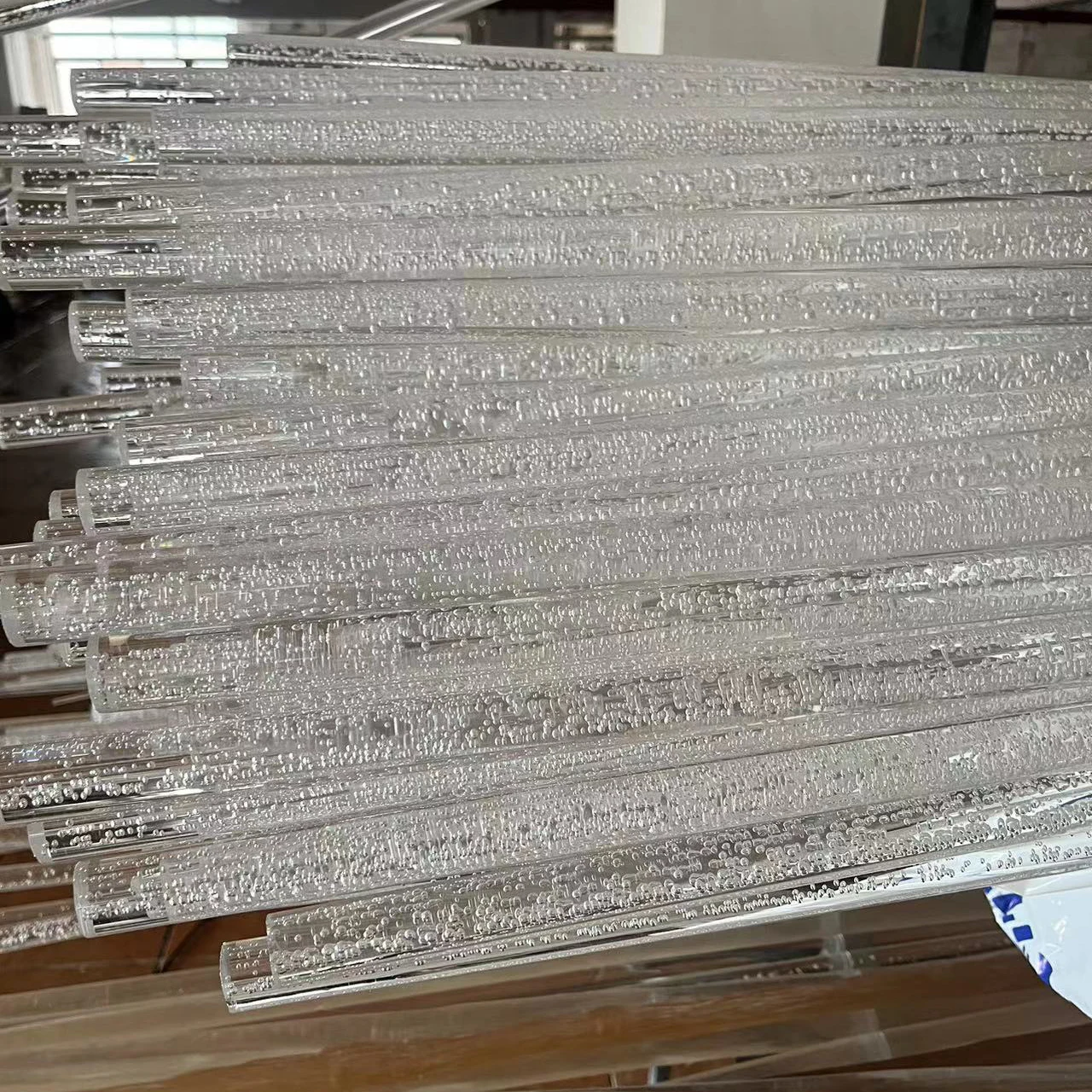 Custom Plastic Acrylic Pmma Clear Transparent Round Rod Colorful ...