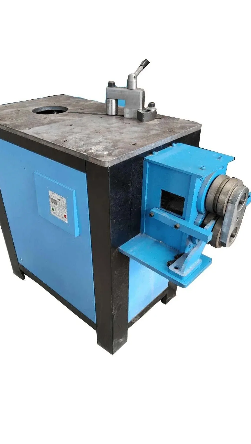 Wrought Iron Pipe Scroll Bending Cold Steel Embossing Equipment - Buy ...