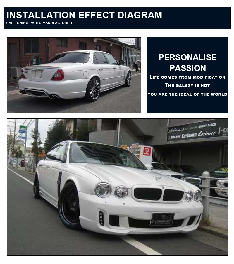 Upgrade Your Jaguar XJ8 XJ6 with High Quality Body Kit - Front & Rear ...