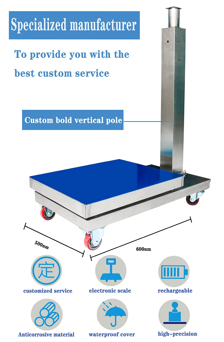 Factorysmall Industrial Digital Weighing Scales 150kg 300kg Stainless ...