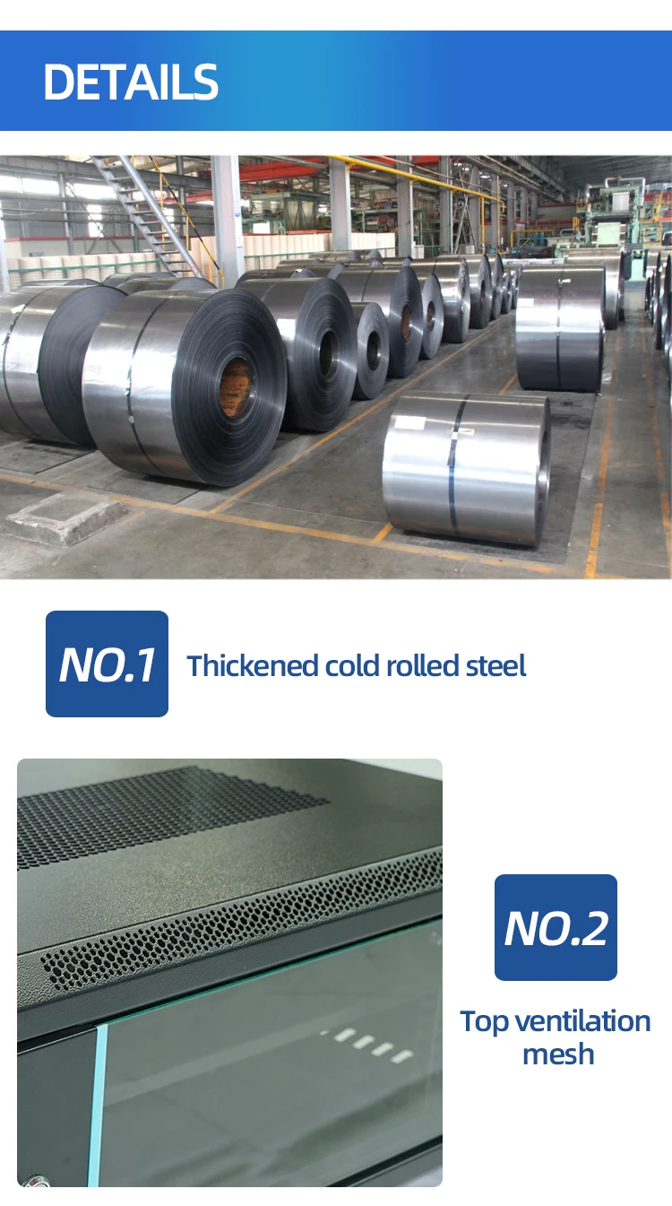 4U Wall Mounted Server Rack Network Cabinet - Secure & Versatile