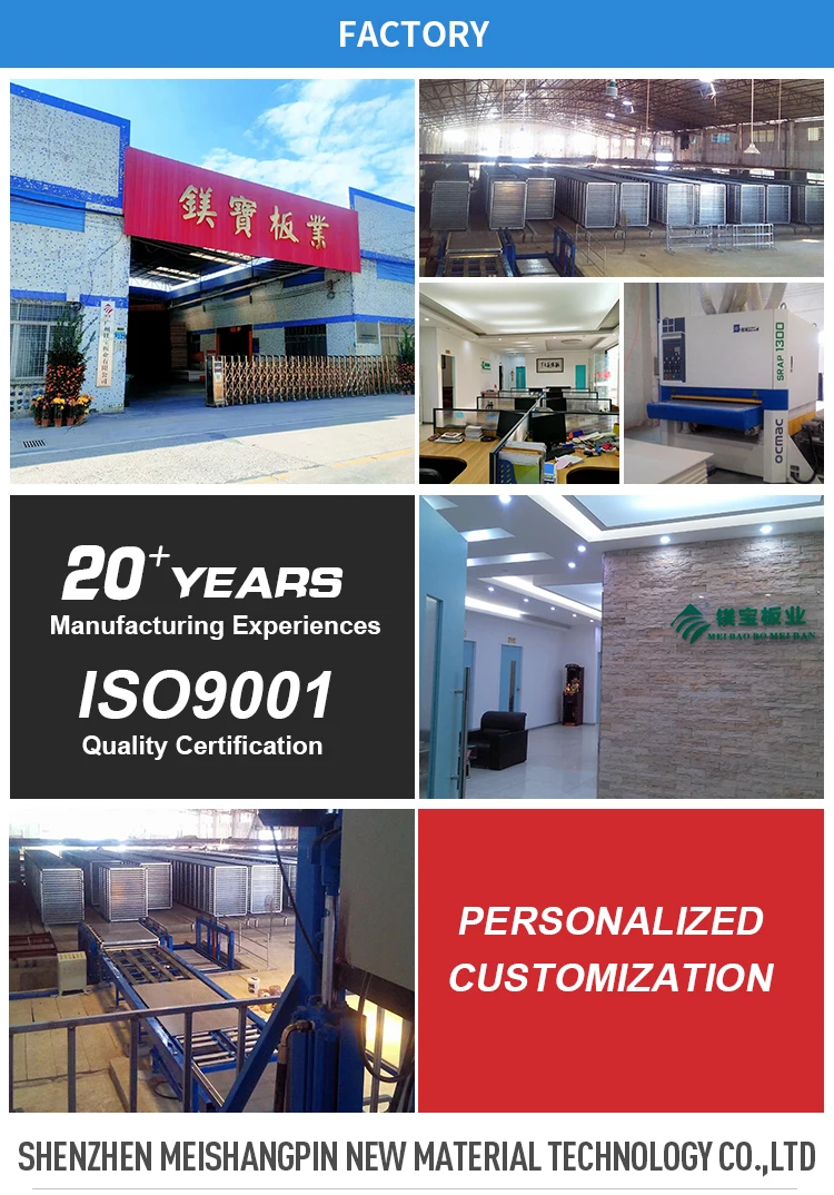 Meibao Custom Mgo Corrosion Partition Panel Fireproof Waterproof Plates ...