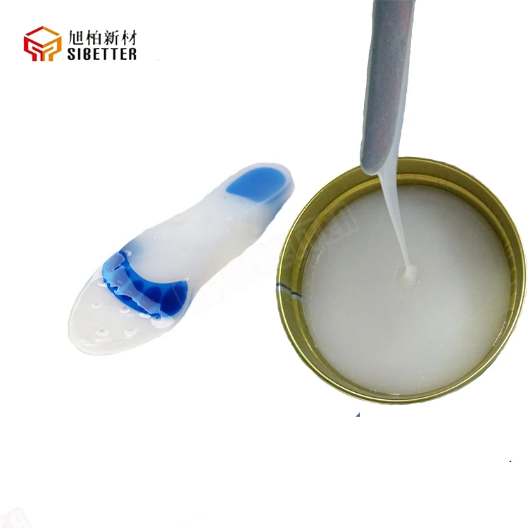 Platinum Cured Silicone 10 Shore A for Shoe Insoles