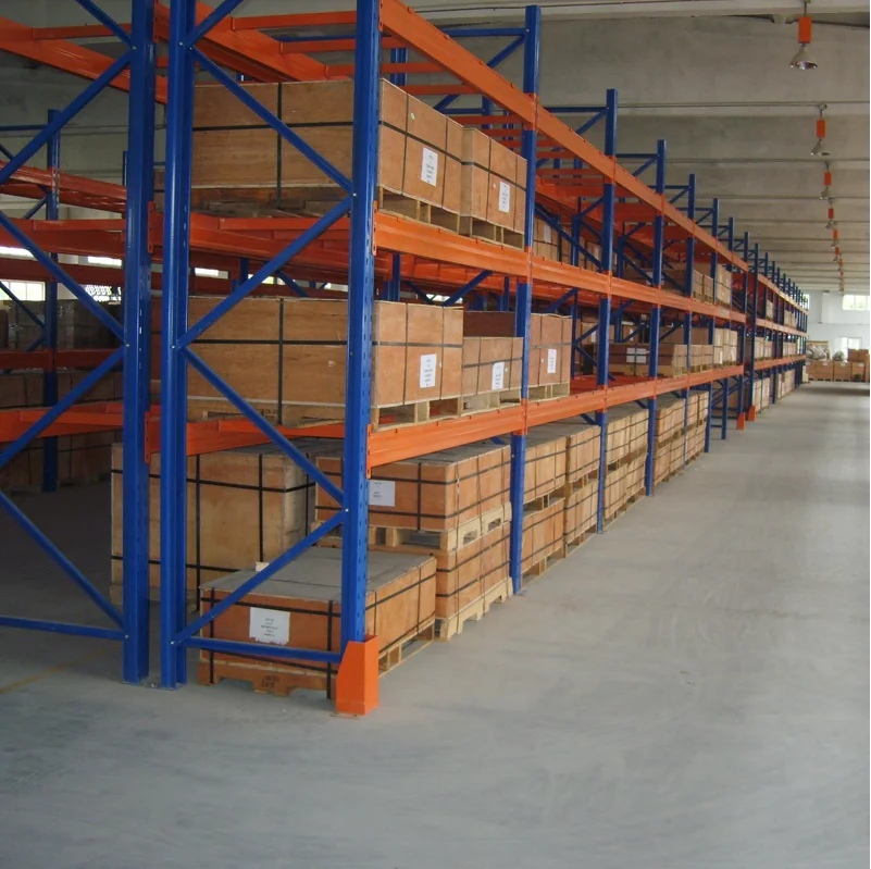 Structural Steel Pallet Rack Shelving Unit Cargo & Storage Equipment ...