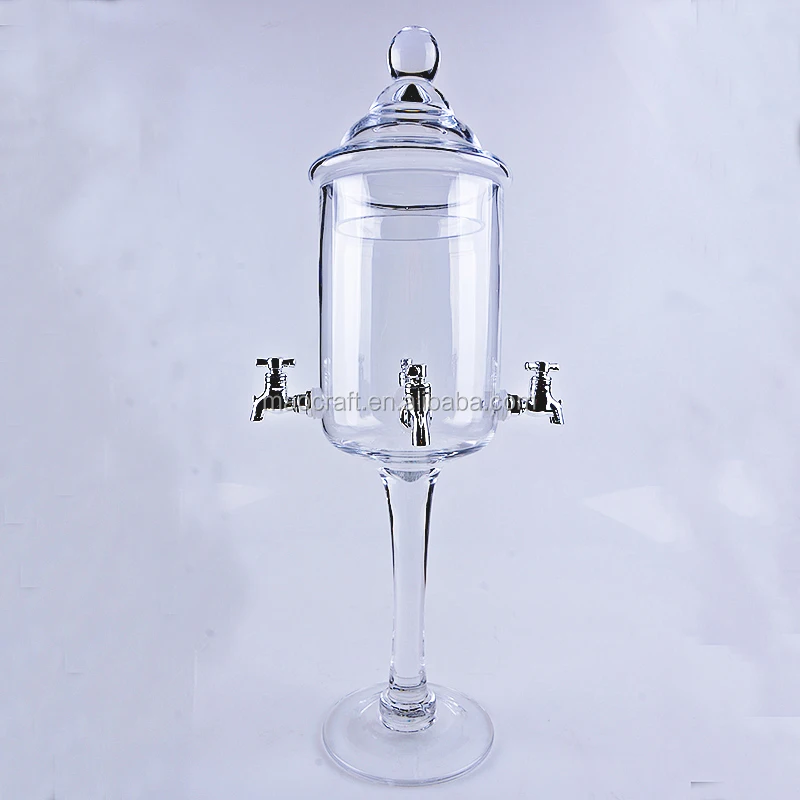 Elegant Transparent Glass Decanter with Functional Taps & 1000ml ...