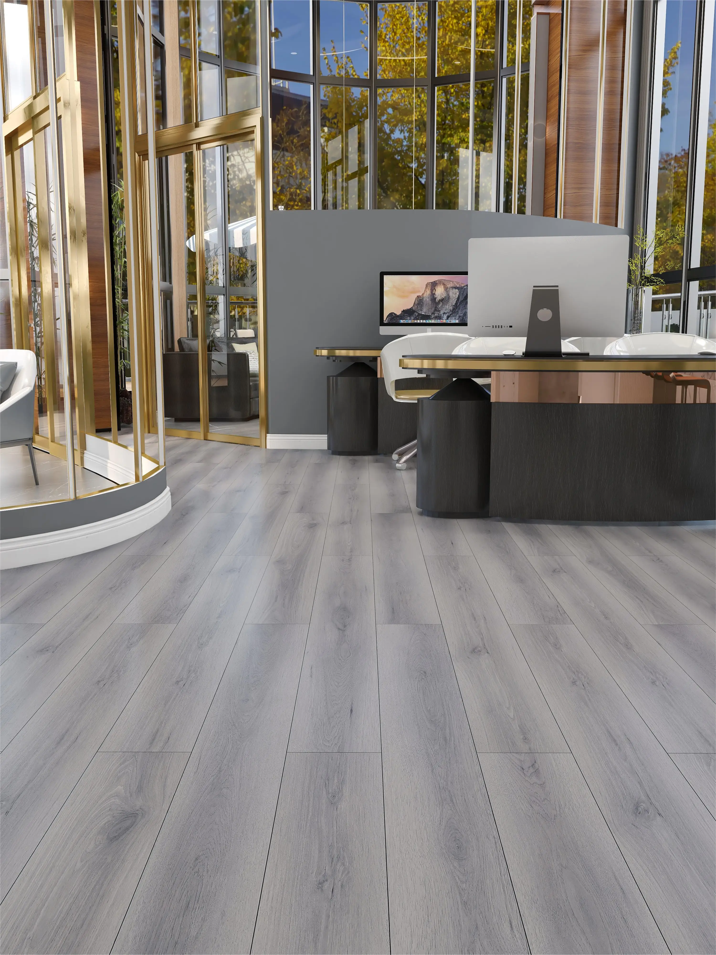 Luxury Spc Interlocking Floor Tile Wooden Floor Click Lock Tiles Spc ...