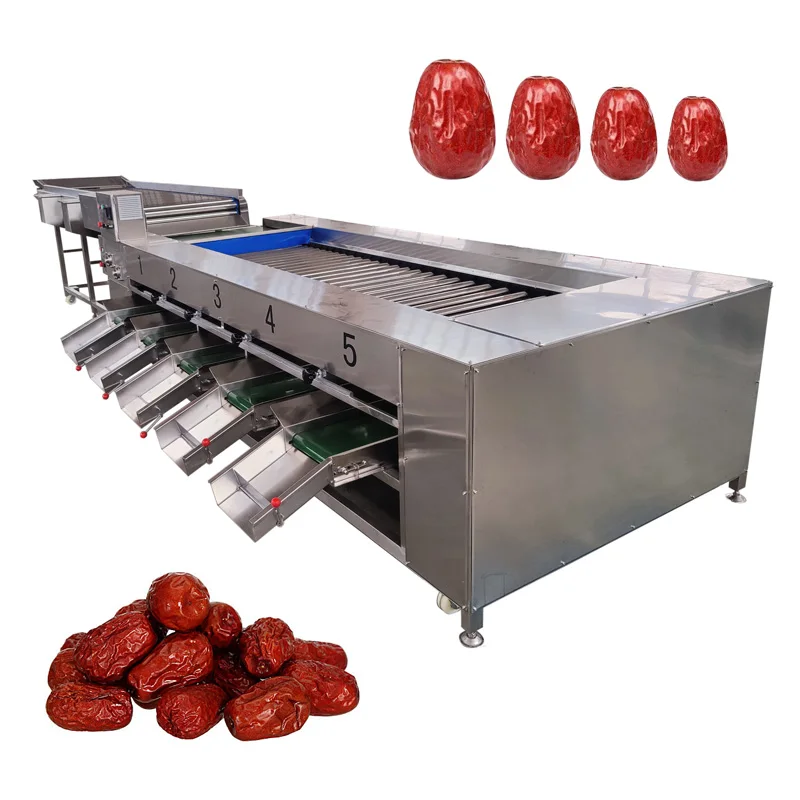 Efficient Potato Tomato Garlic Chili Pepper Onion Grading Machine