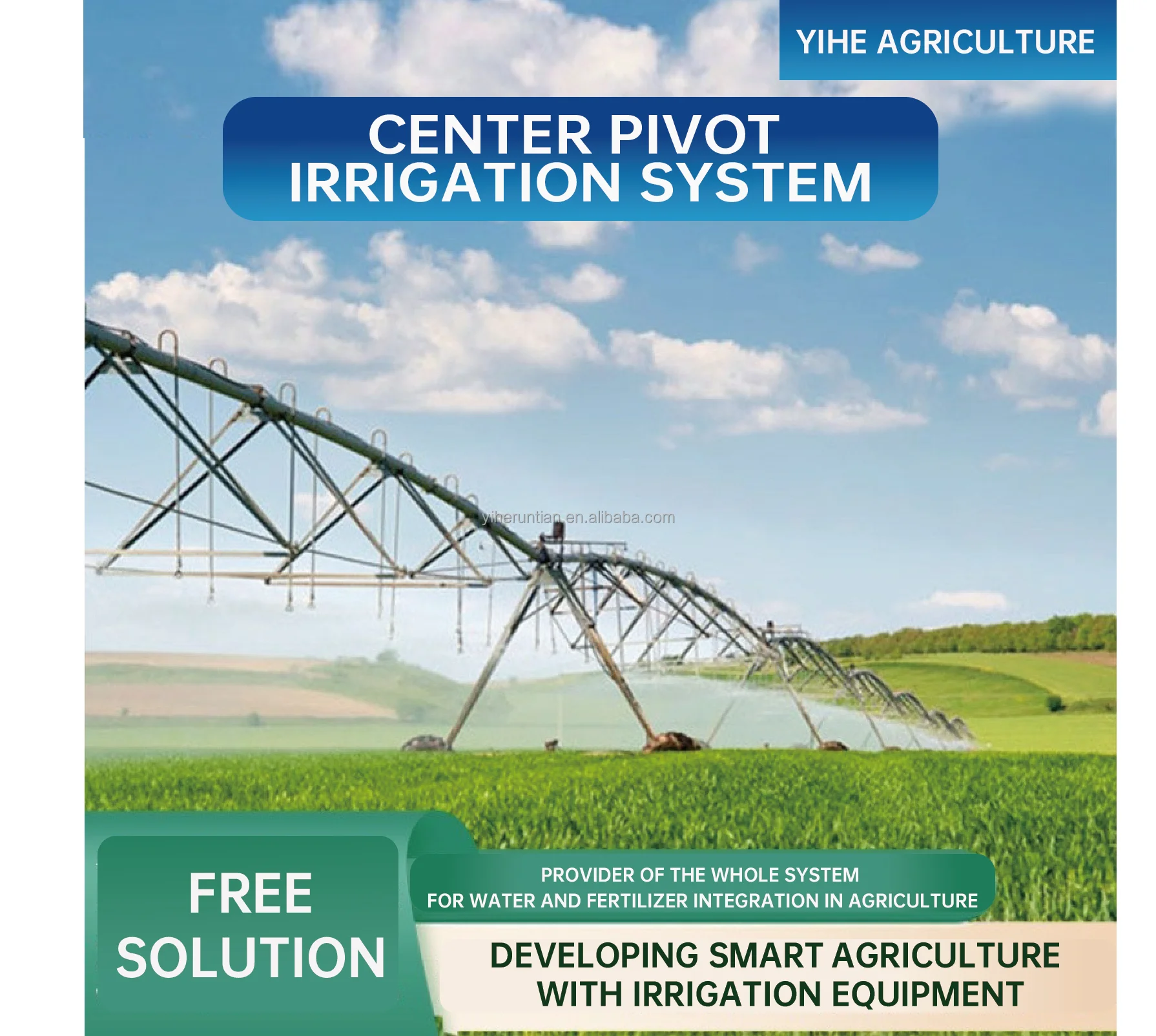 Center Pivot Irrigation System - High-quality Irrigation Solution ...