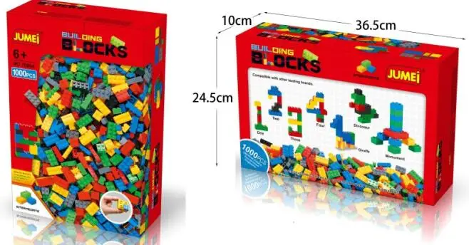 500pcs Classic Medium Creative Building Bricks,Building Block Bricks ...