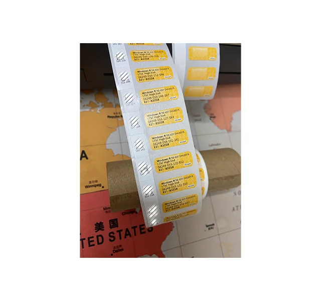 Sticker Win10 Iot Ent Ltsb 2019 Oei High End 100% Online Activation ...
